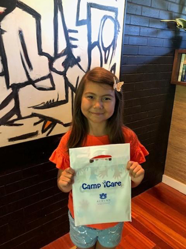 Auburn University College of Human Sciences | Camp iCare Donates ...